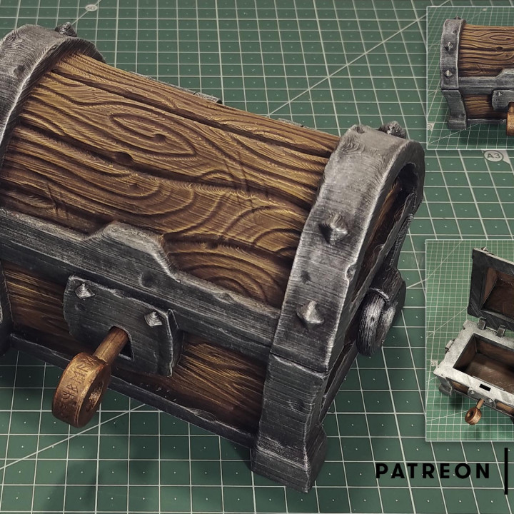 3D Printable Normal Chest - Remastered by Makers Anvil