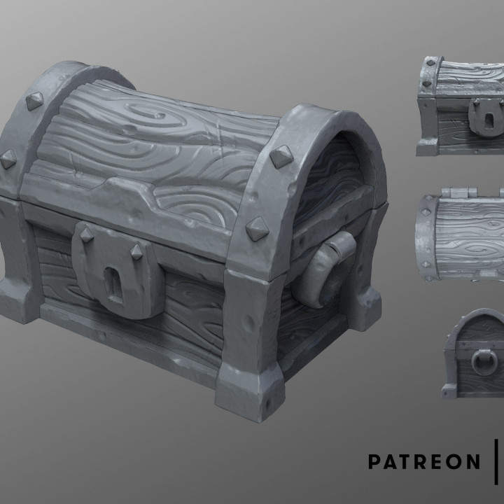 3D Printable Normal Chest - Remastered by Makers Anvil