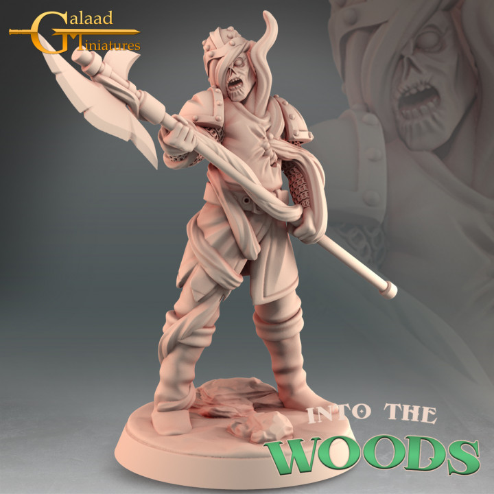 3D Printable Zombie 05 by Galaad Miniatures