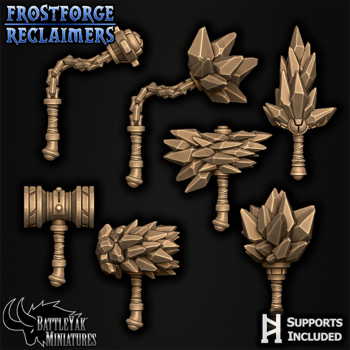 3D Printable Frostforge Customization by Battle Yak Miniatures