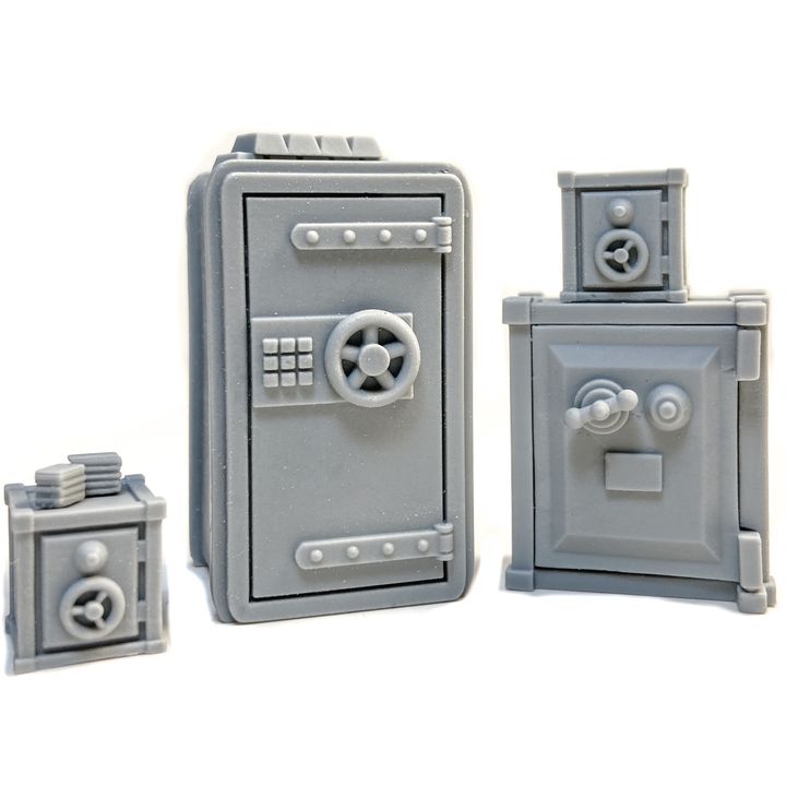 3D Printable Bank safes by Tiny Furniture