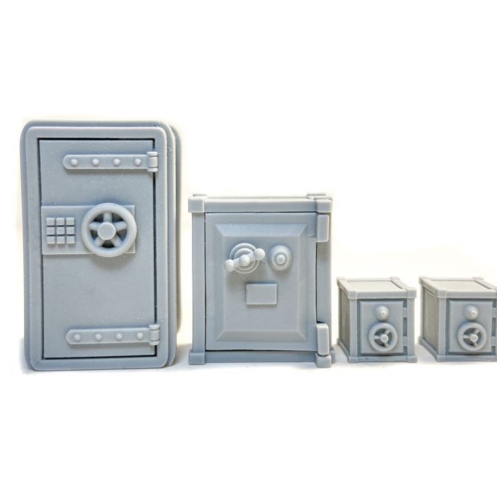 3D Printable Bank safes by Tiny Furniture