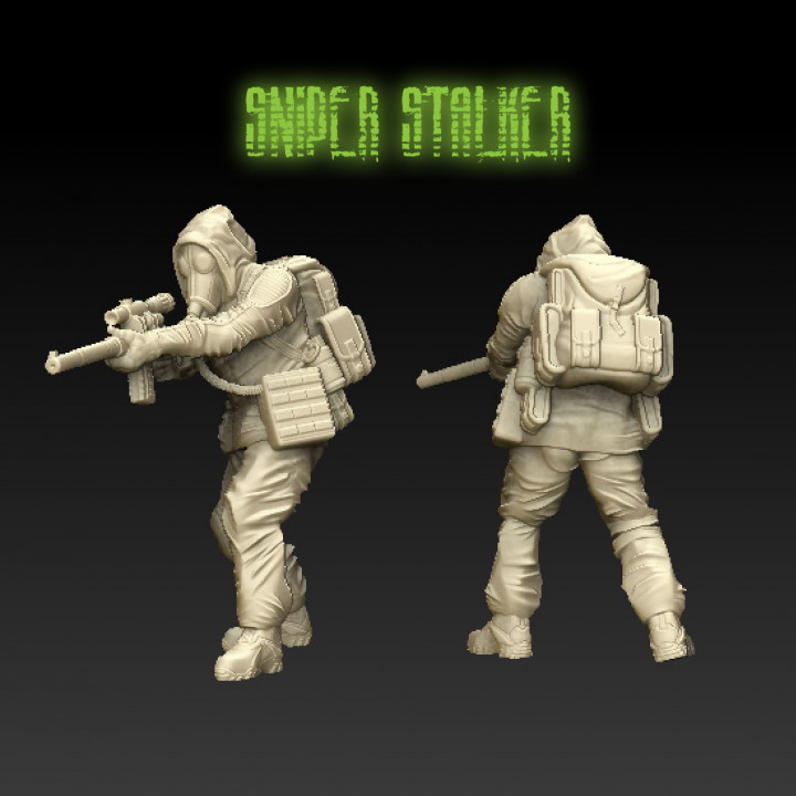 3D Printable Zone Sniper by FComin