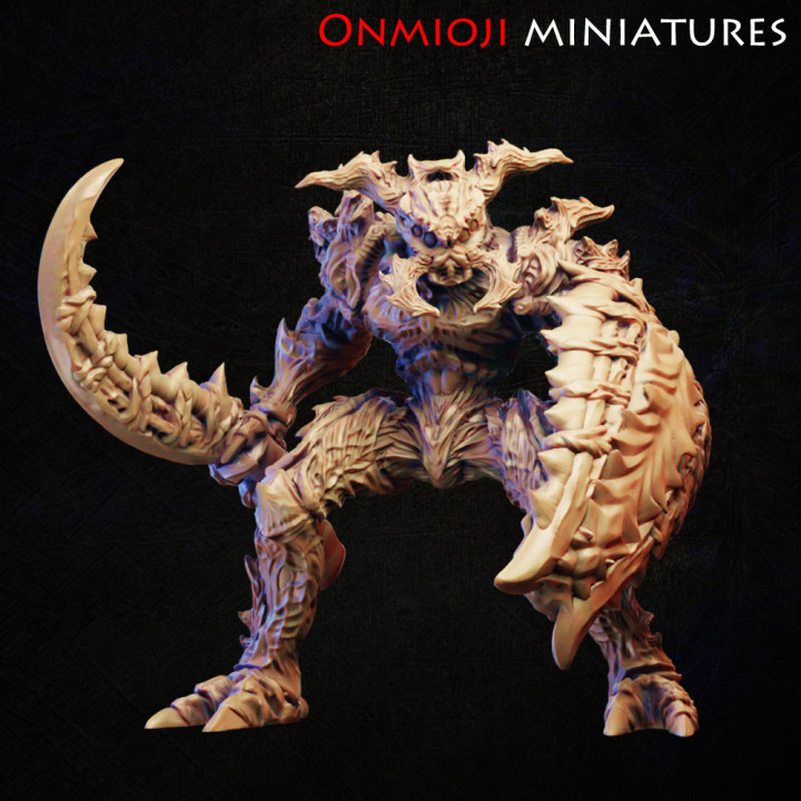 3D Printable Insect warrior with sheld by Stanislav Kuznetsov