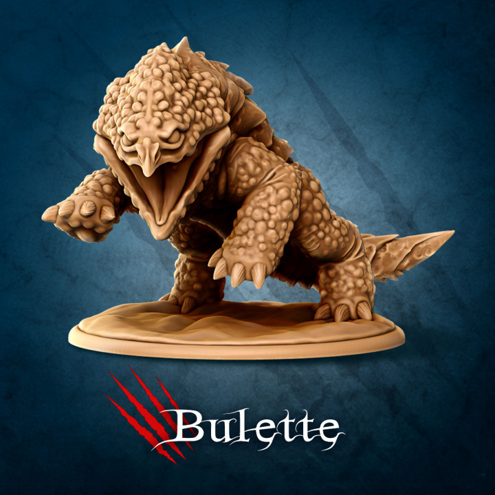 3D Printable Dangerous Monsters - Regular licence by La Louve 3D