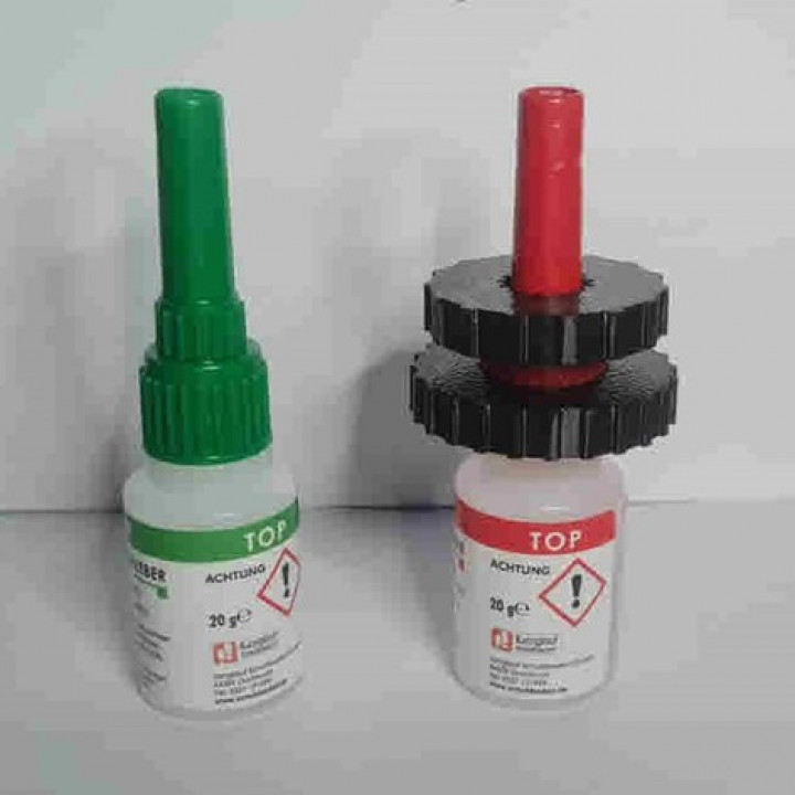 3D Printable Sekundenkleber Öffner by Thomas Henn