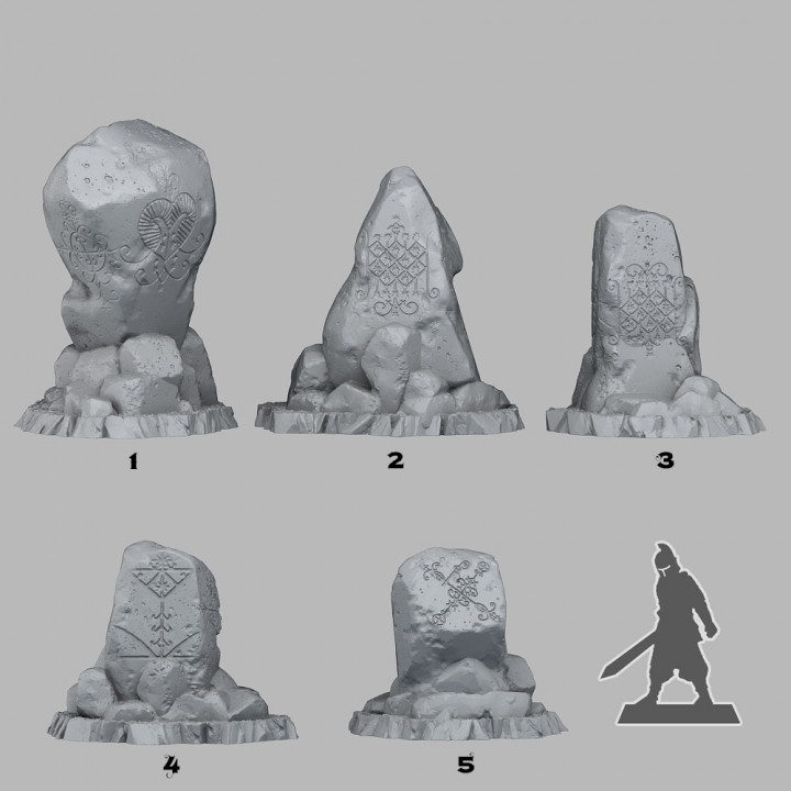 3D Printable VOODOO STONES by Fantastic Plants And Rocks