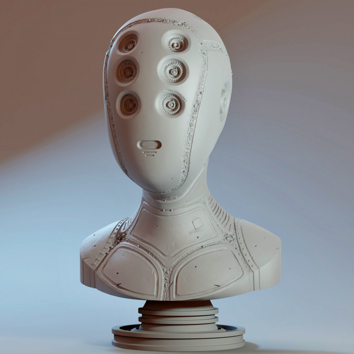 3D Printable Protocol Droid mk3 by Aaron