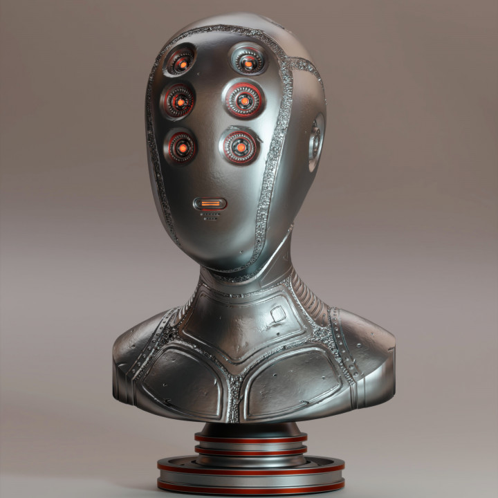 3D Printable Protocol Droid mk3 by Aaron