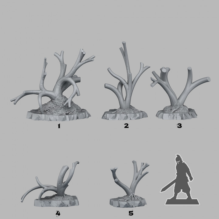 3D Printable FANTASY TREES by Fantastic Plants And Rocks