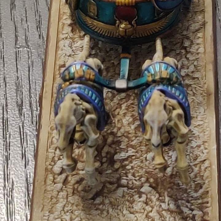 3D Print of Mummified Skeleton Chariots by Smooticus
