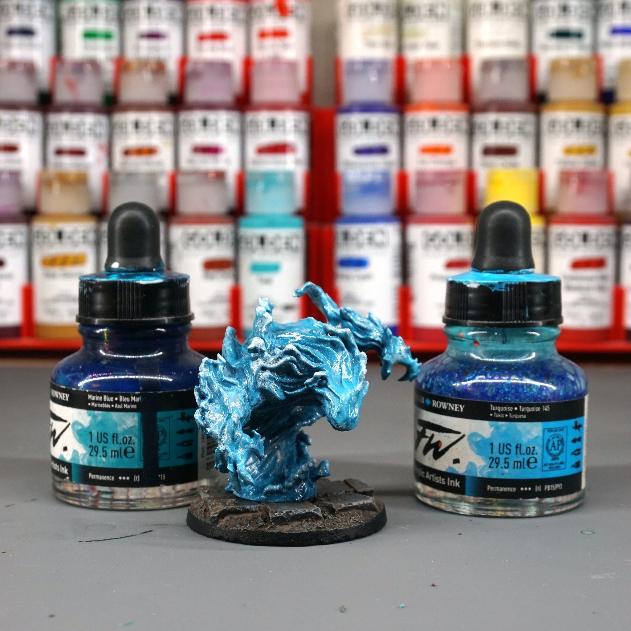 3D Printable Elemental (Water) by Bite the Bullet