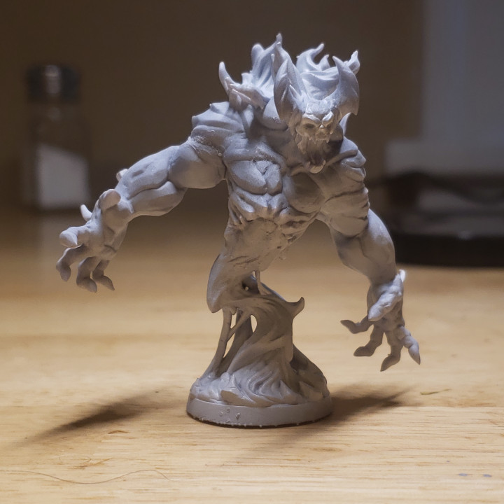 3D Printable Elemental (Fire) by Bite the Bullet