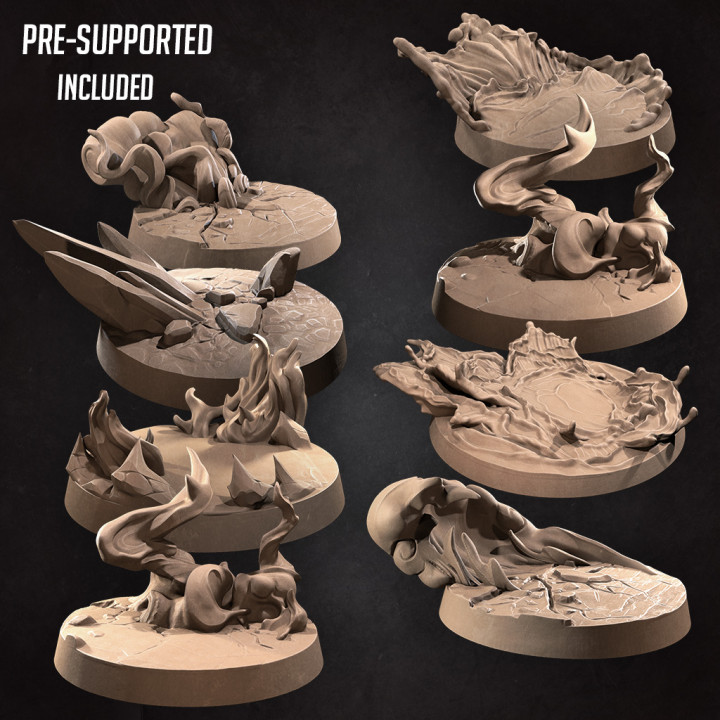 3D Printable Elemental Bases by Bite the Bullet