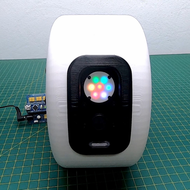 3D Printable Robot Head by Flavio Hendrikx