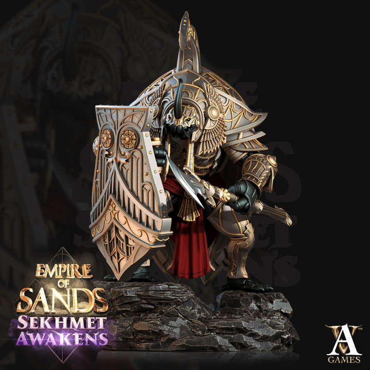 3D Printable Golden Scarabs by Archvillain Games