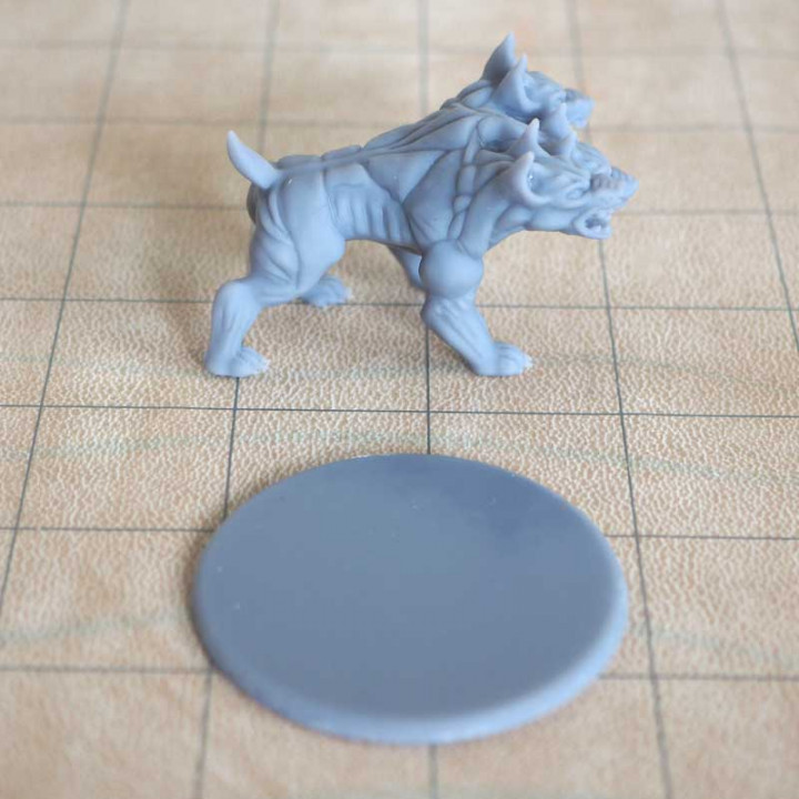 3D Printable Cerberus by La Louve 3D