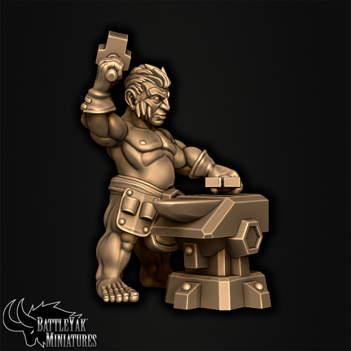 3D Printable Forgebrother by Battle Yak Miniatures