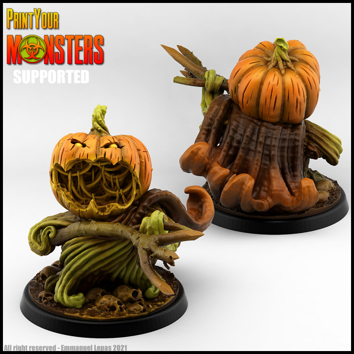 3D Printable PUMPKIN SOLDIER FORK by PrintYourMonsters