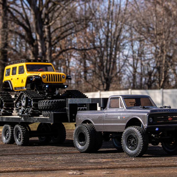 3D Printable SCX24 Dually Wheels by Shane Postma