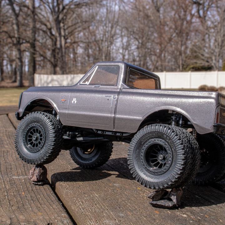 3D Printable SCX24 Dually Wheels by Shane Postma