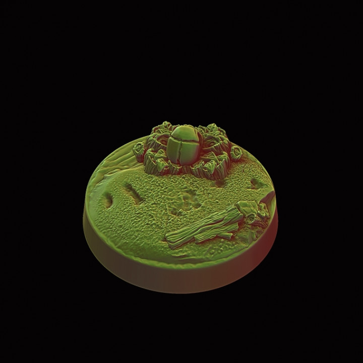 3D Printable Swamp Bases (15 stl files) by Admiral Apocalypse