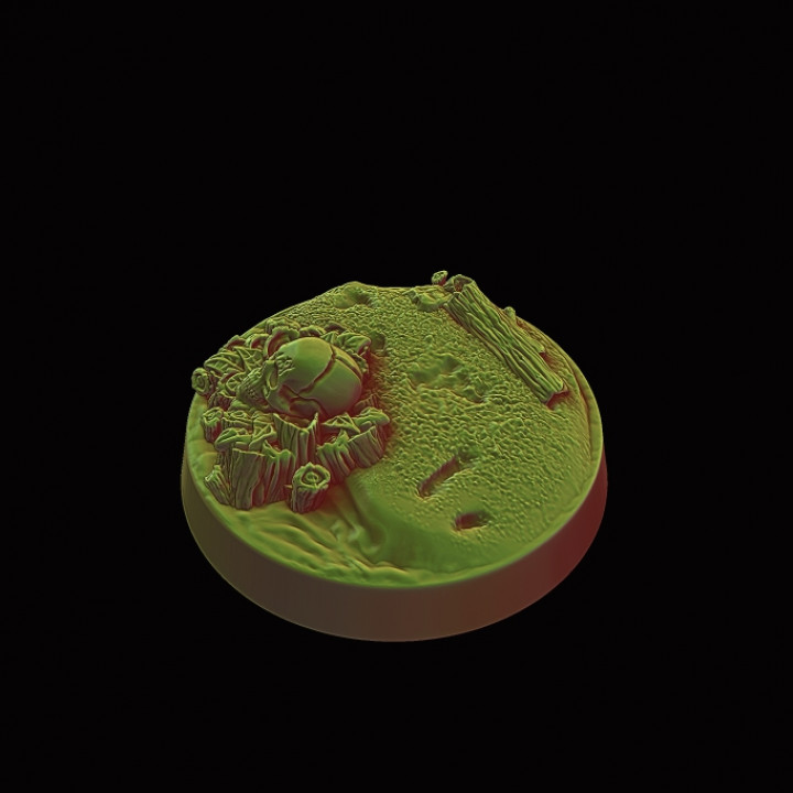 3D Printable Swamp Bases (15 stl files) by Admiral Apocalypse