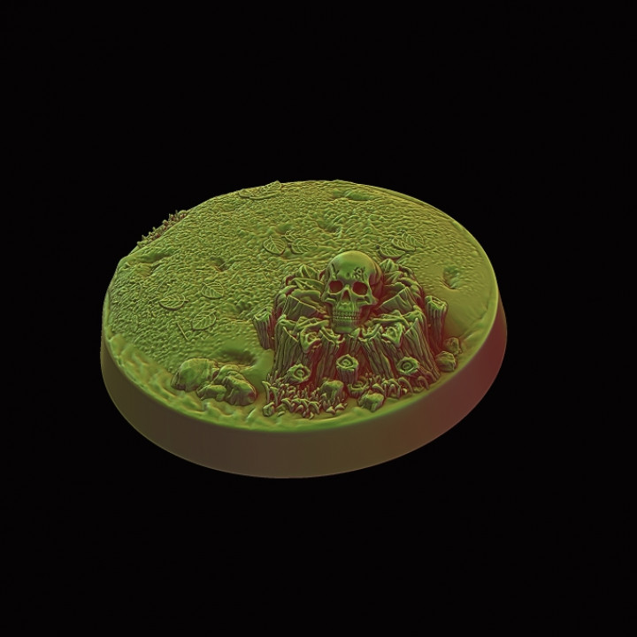 3D Printable Swamp Bases (15 stl files) by Admiral Apocalypse