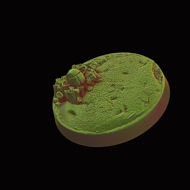 3D Printable Swamp Bases (15 stl files) by Admiral Apocalypse