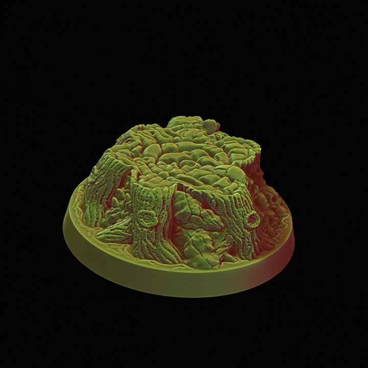 3D Printable Swamp Bases (15 stl files) by Admiral Apocalypse