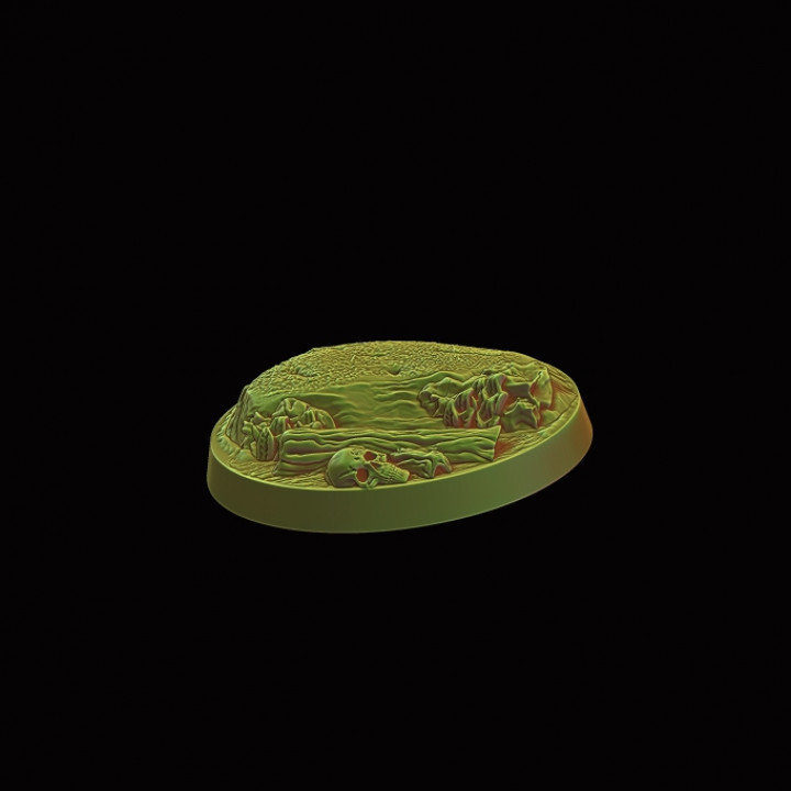 3D Printable Swamp Bases (15 stl files) by Admiral Apocalypse
