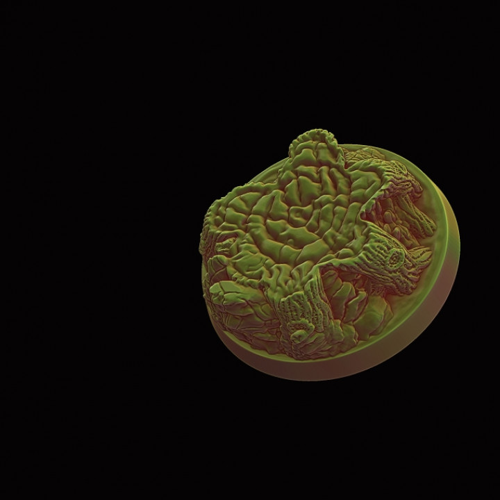 3D Printable Swamp Bases (15 stl files) by Admiral Apocalypse