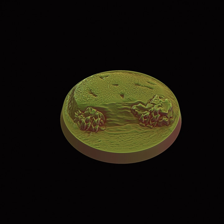 3D Printable Swamp Bases (15 stl files) by Admiral Apocalypse