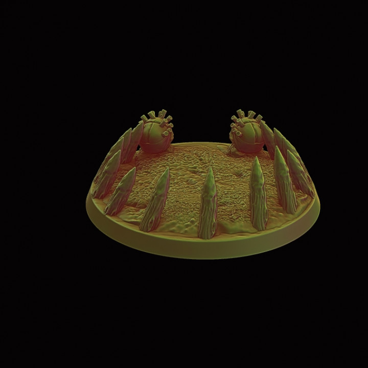 3D Printable Swamp Bases (15 stl files) by Admiral Apocalypse
