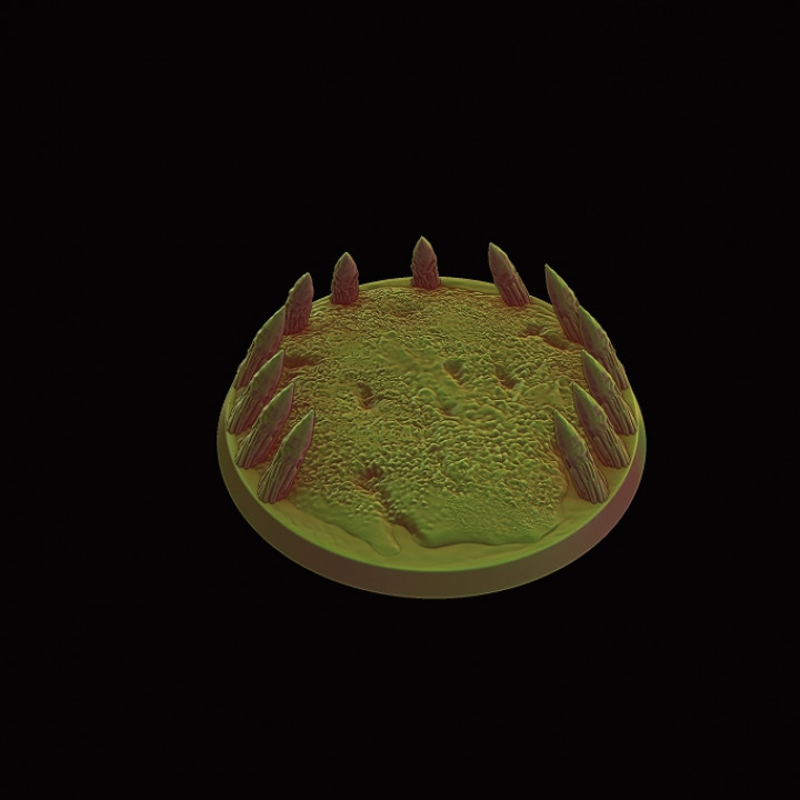 3D Printable Swamp Bases (15 stl files) by Admiral Apocalypse