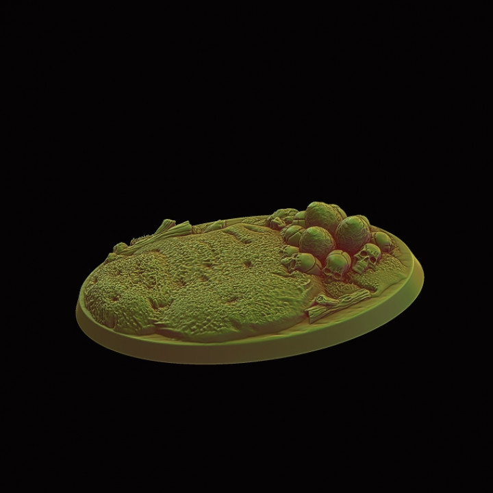 3D Printable Swamp Bases (15 stl files) by Admiral Apocalypse