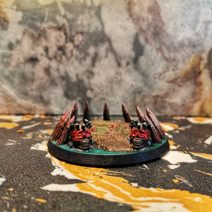 3D Printable Swamp Bases (15 stl files) by Admiral Apocalypse