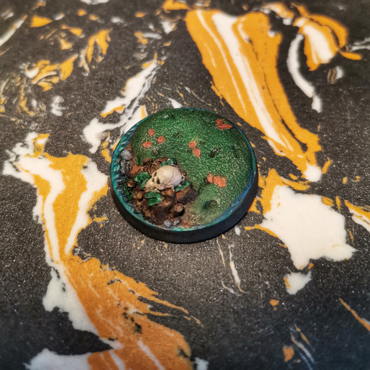 3D Printable Swamp Bases (15 stl files) by Admiral Apocalypse