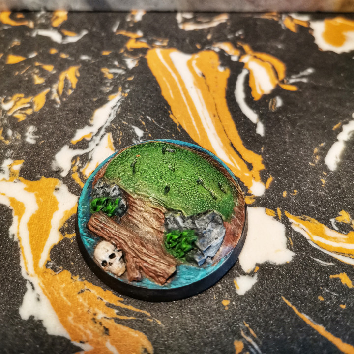 3D Printable Swamp Bases (15 stl files) by Admiral Apocalypse