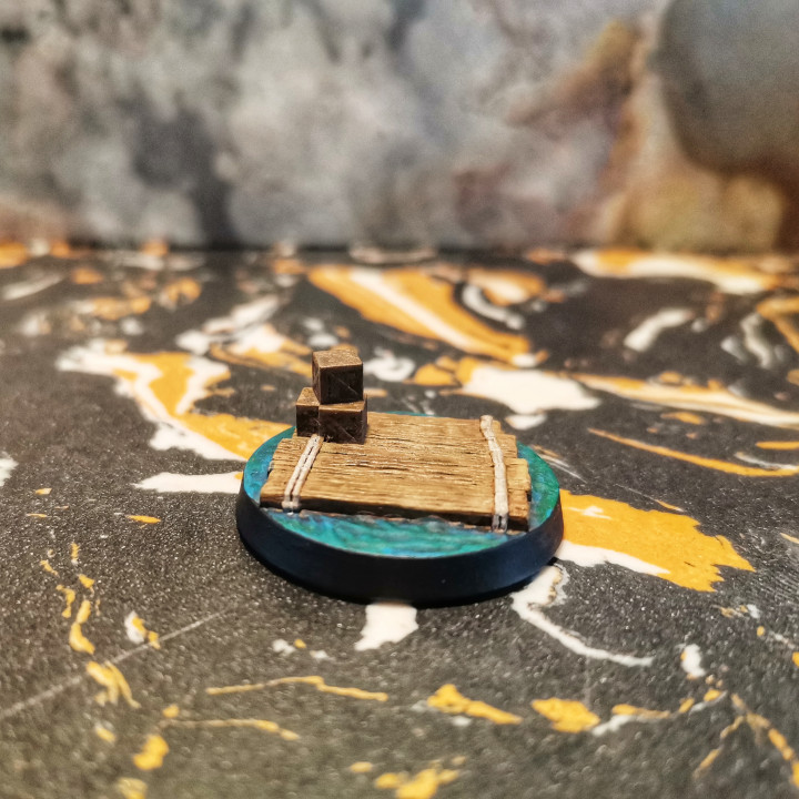 3D Printable Swamp Bases (15 stl files) by Admiral Apocalypse