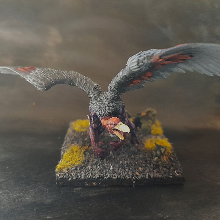 3D Print of Vrock - Tabletop Miniature by lucalobasso