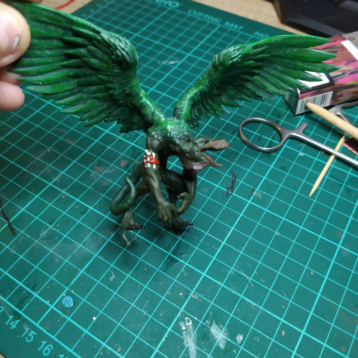 3D Print of Vrock - Tabletop Miniature by Alu2501