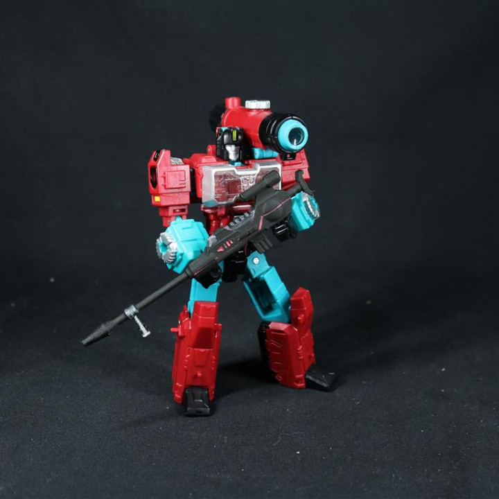 3D Printable Sniper Rifle for Transformers Titans Return Perceptor by ...