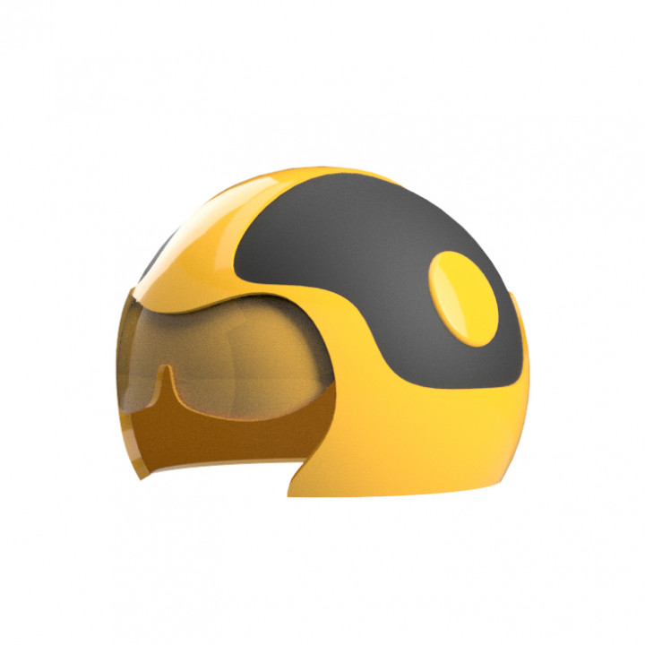 3D Printable helmet by francesco argenti