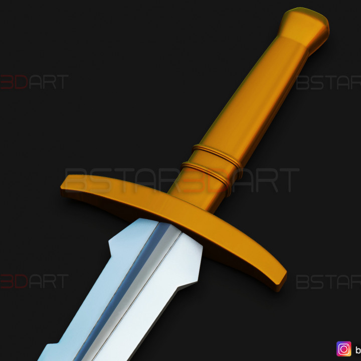 3D Printable Blades weapon - Dagger 2 versions by 3DpropsDesigns