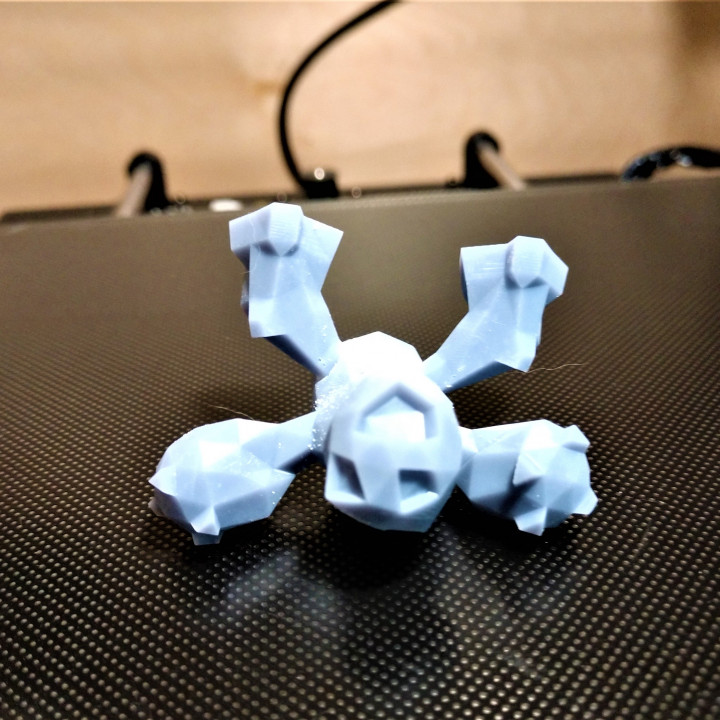 3D Printable ROCK GOLEM (MINI) by Eric Rubeck