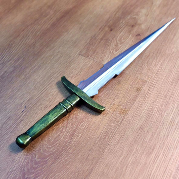 3D Printable Blades weapon - Dagger Original version by 3DpropsDesigns