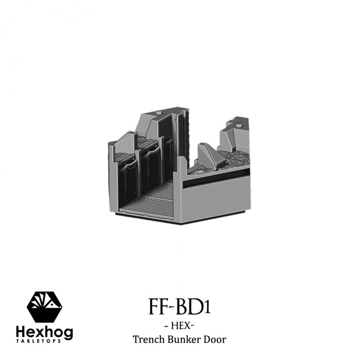 3D Printable Hexhog Tabletops: Formidable Fronts Expansion Set by ...