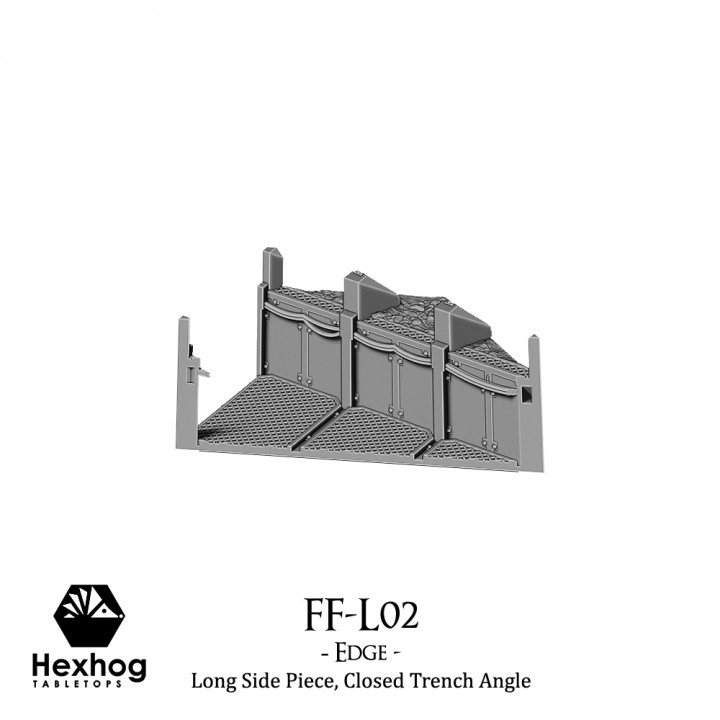 3D Printable Hexhog Tabletops: Formidable Fronts Expansion Set by ...