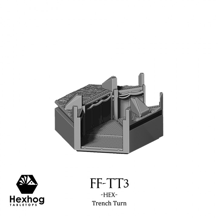 3D Printable Hexhog Tabletops: Formidable Fronts Expansion Set by ...